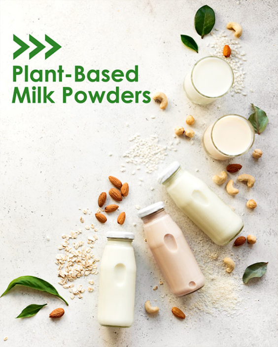 Plant-Based Milk Powders | merchant & supplier | naVitalo